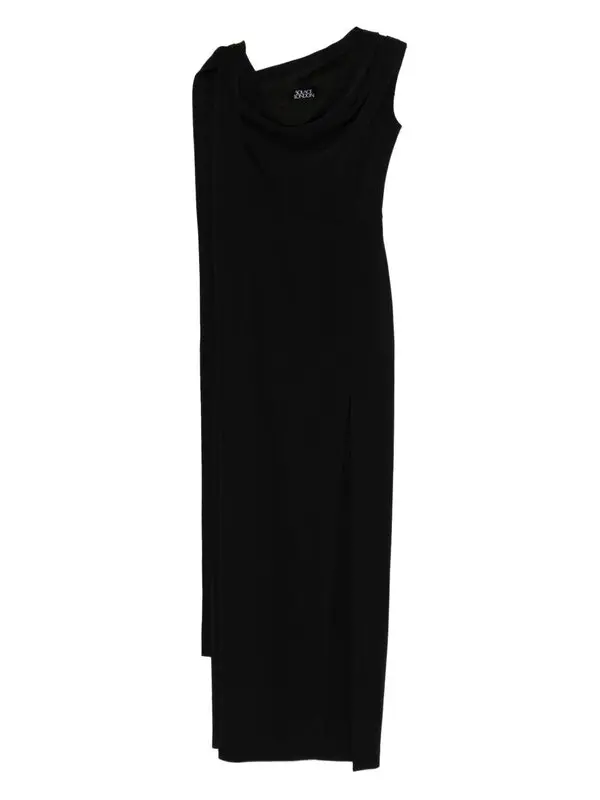 Solace London Irina Midi Dress - Black