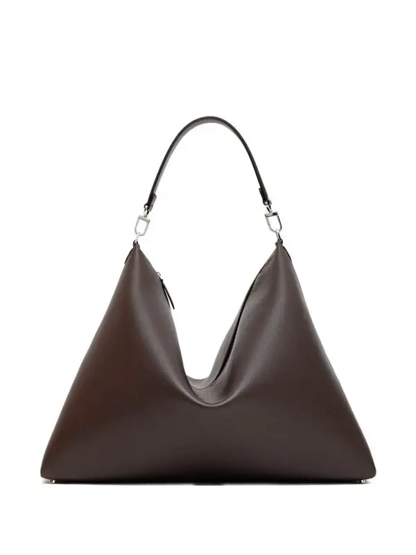 TOTÊME Grainy Leather Tote Bag - Brown