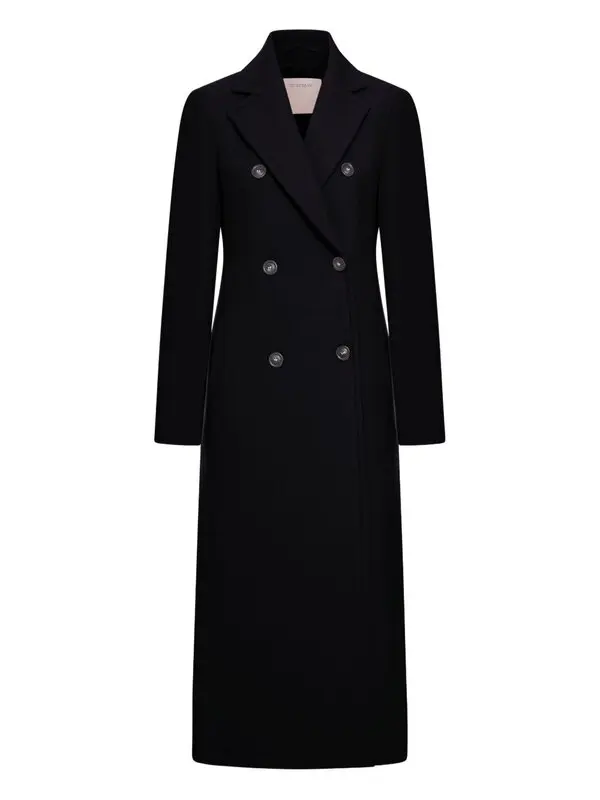 Max Mara Virgin Wool Coat - Black