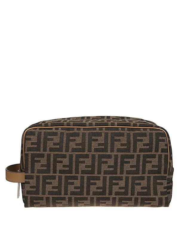 Fendi Beauty Case Grande - Brown
