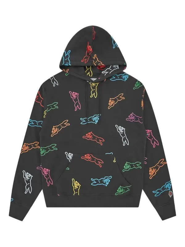 ICECREAM Running Dog Popover Hoodie - Grey