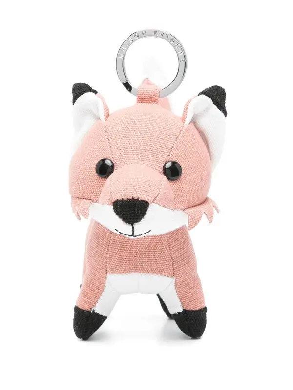 Maison Kitsuné Fox Bag Charm - Pink