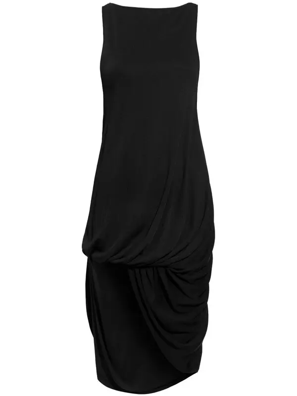 Jacquemus La Robe Peplo Courte Dress - Black