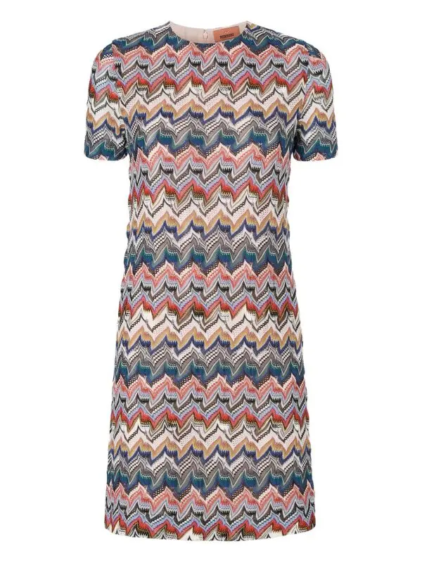 Missoni Wool Blend Short Dress - Multi