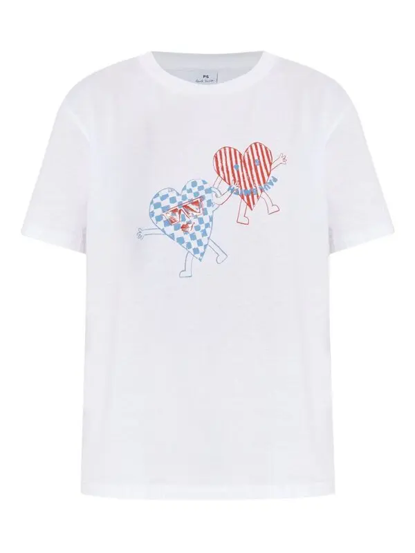 Paul Smith Cool Hearts Cotton T-shirt