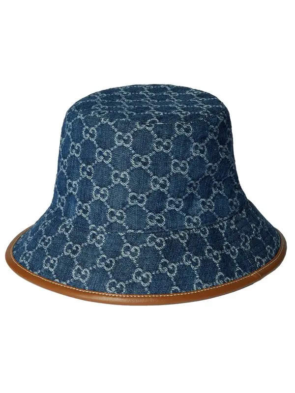 Gucci Gg Denim Bucket Hat
