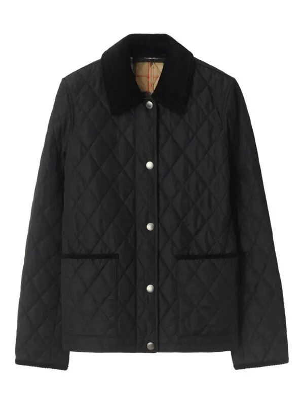 Burberry Quilted Nylon Jacket - Black