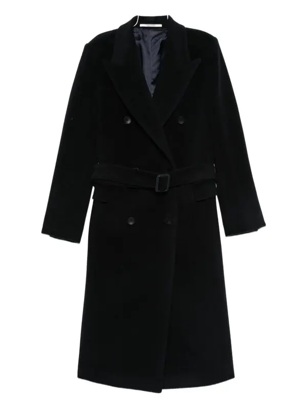 Tagliatore Wool Double-breasted Coat - Blue