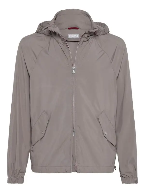Brunello Cucinelli Water-resistant Blouson Jacket - Grey