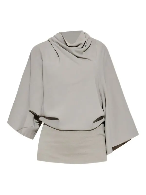 Rick Owens Cylinder Turtleneck Sweater - White