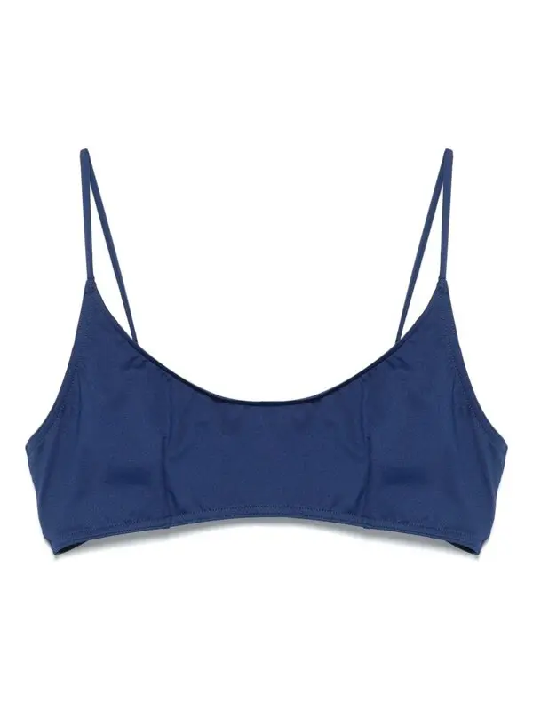 MC2 SAINT BARTH Bikini Top - Blue