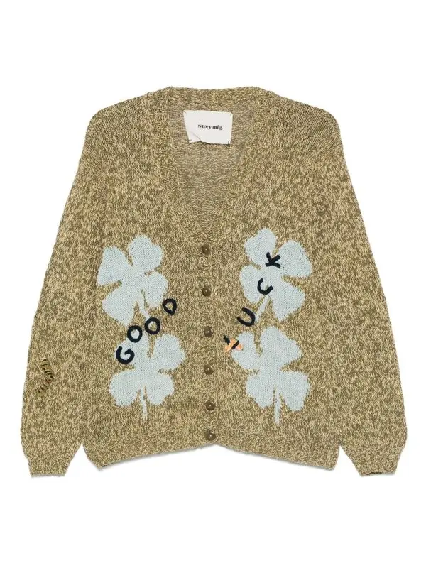 STORY MFG. Twinsun Cardigan - Green