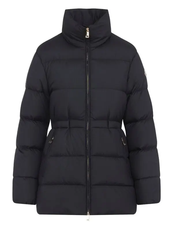 Moncler Brossette Midi Down Jacket - Black