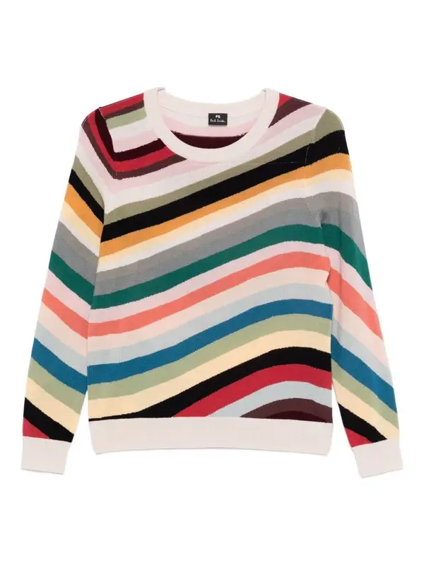 Paul Smith Striped Wool Jumper - Multi