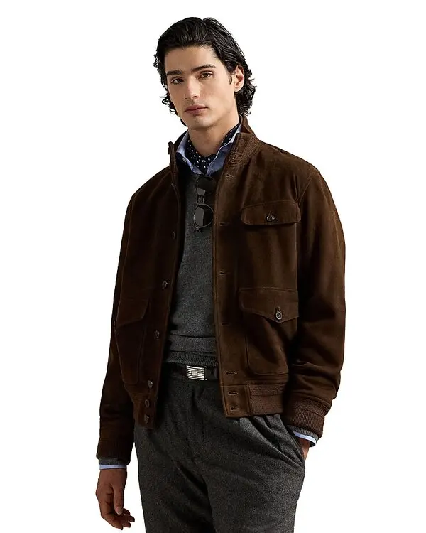 Ralph Lauren Suede Utility Jacket