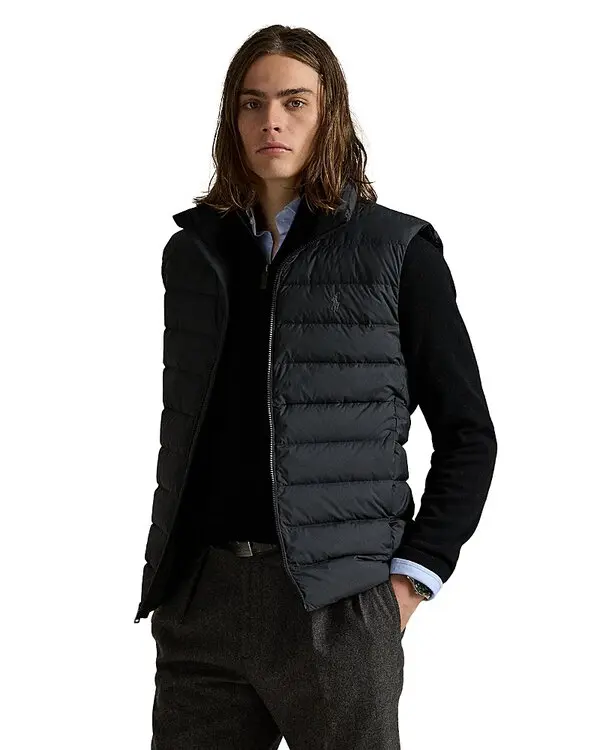 Ralph Lauren Colden Packable Vest - Black