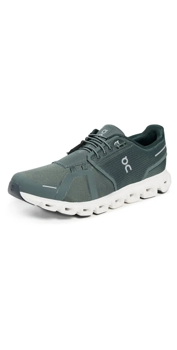 On Cloud 6 Sneakers - Olive/evergreen