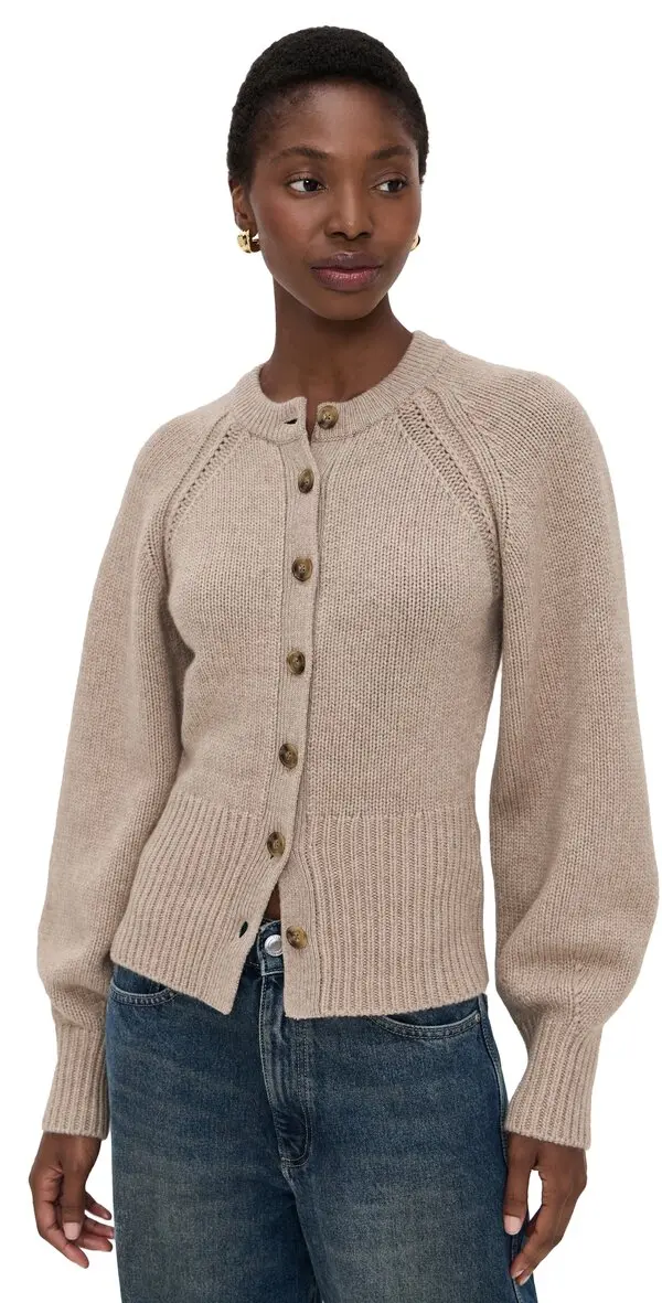 Guest In Residence Sculpted Cashmere Cardigan