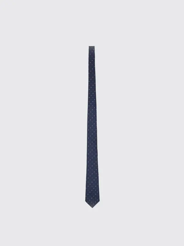 Paul Smith Patterned Necktie - Blue