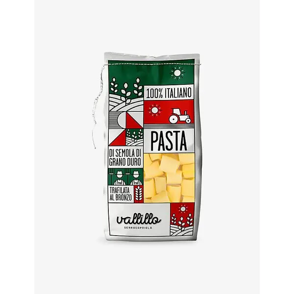 VALLILLO Durum Wheat Semolin Pasta Mezzi Paccheri 500g