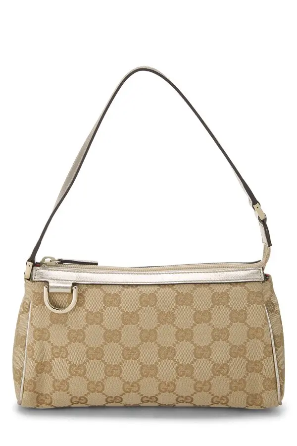Gucci Original Gg Canvas D-ring Abbey Pochette