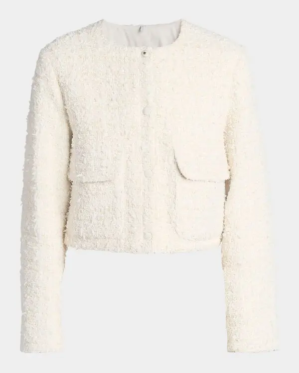 Moncler Dauphin Tweed Combo Jacket