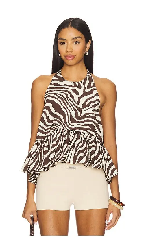 AZLEE Winston Top - Zebra