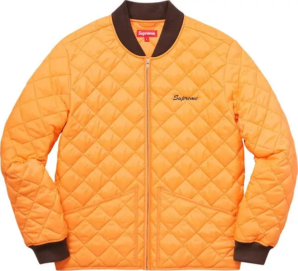 Supreme Quilted Work Jacket - Peach