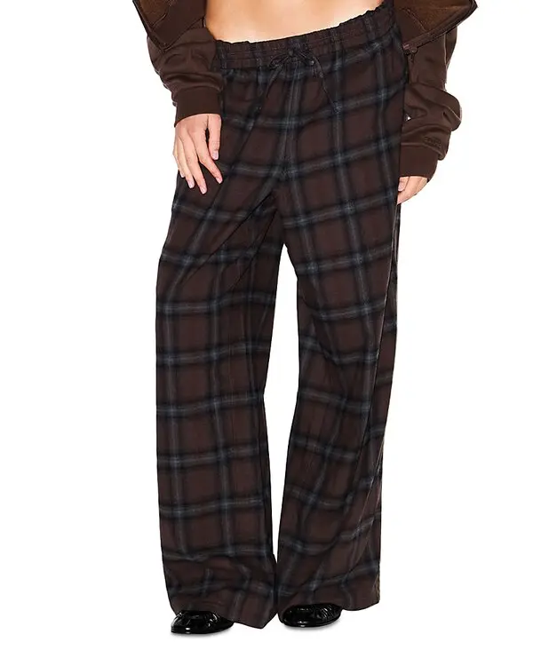 SKIMS Flannel Oversized Pants - Phoenix Plaid
