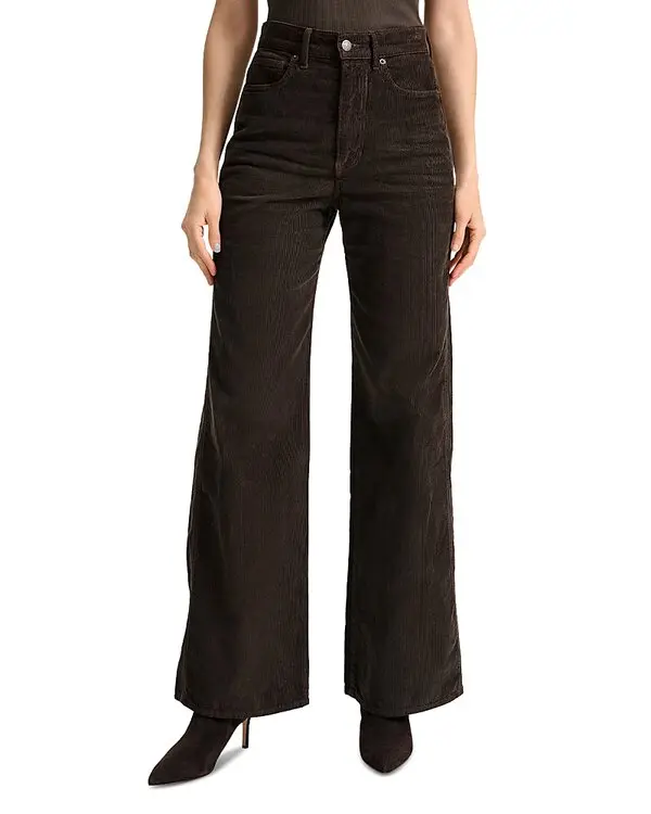 Veronica Beard Taylor High-rise Corduroy Pants