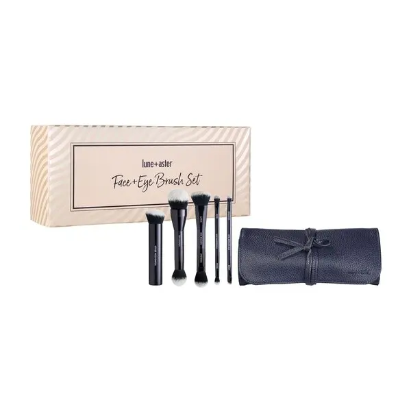 LUNE+ASTER Face + Eye Brush Set