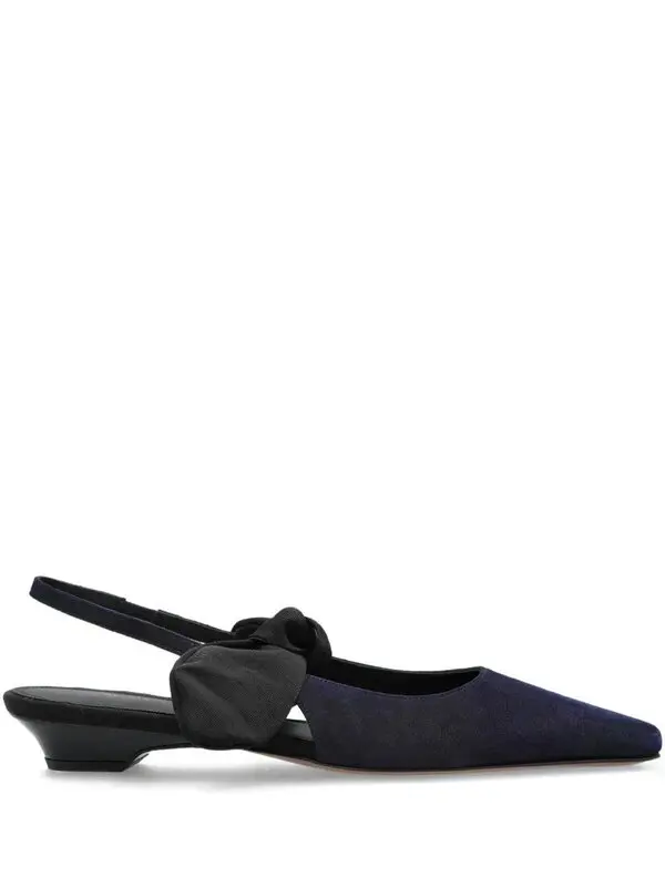 NEOUS Bow Slingback Trainers