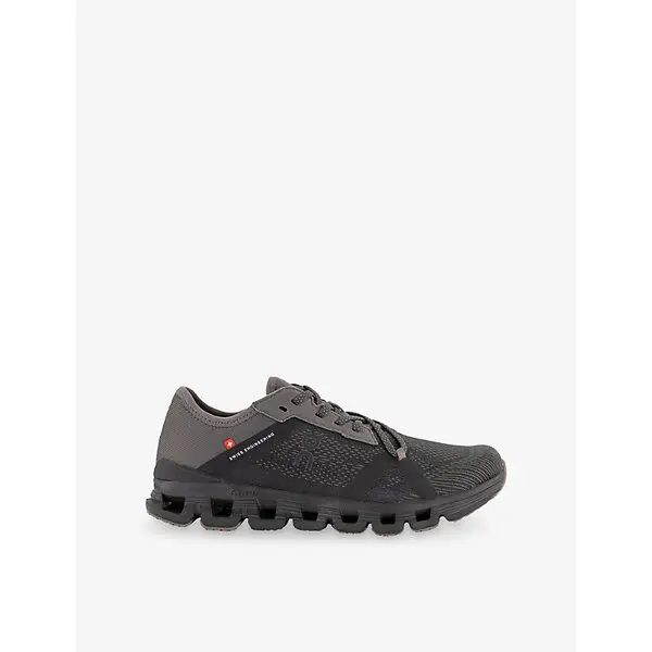 On Cloud X 4 Ad Woven Trainers - Eclipse Pebble F