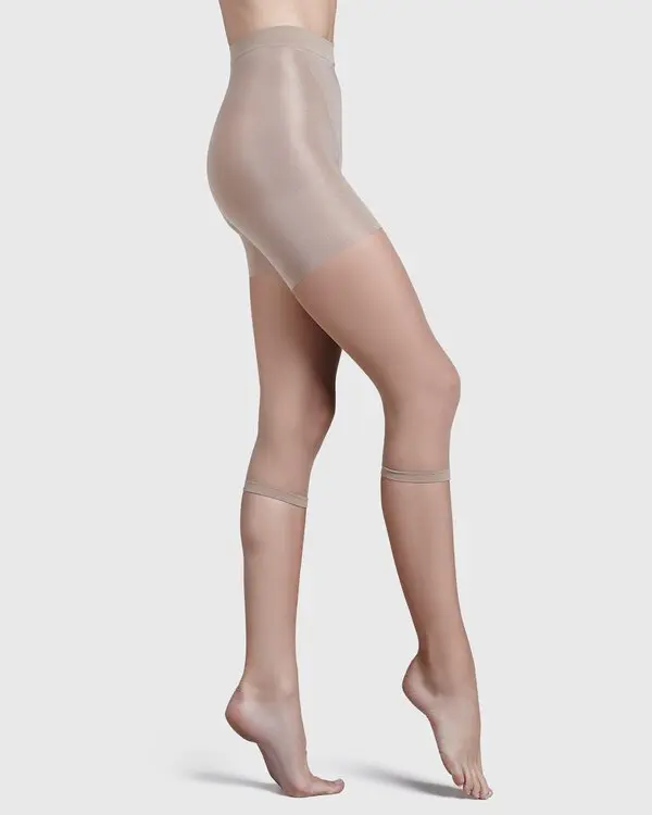 Spanx Power Capri Shaper Tights - Nude
