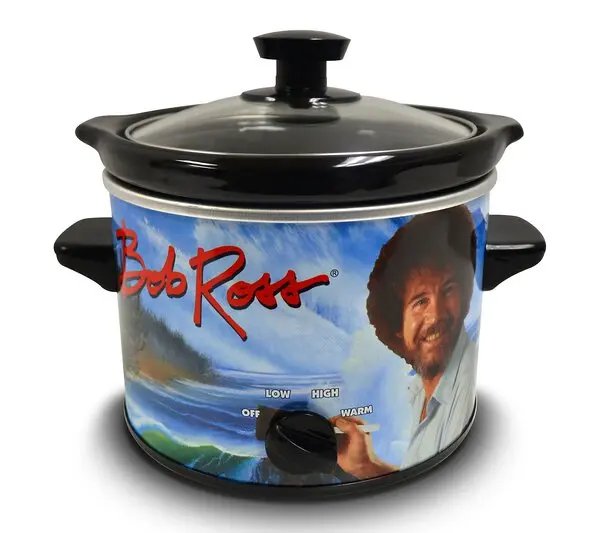 UNCANNY BRANDS Bob Ross 2-quart Slow Cooker