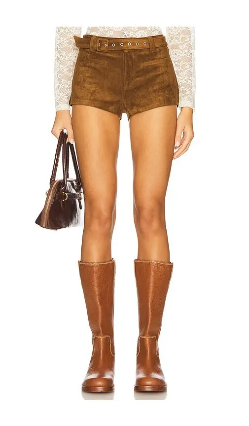 Blanknyc Faux Suede Hot Short