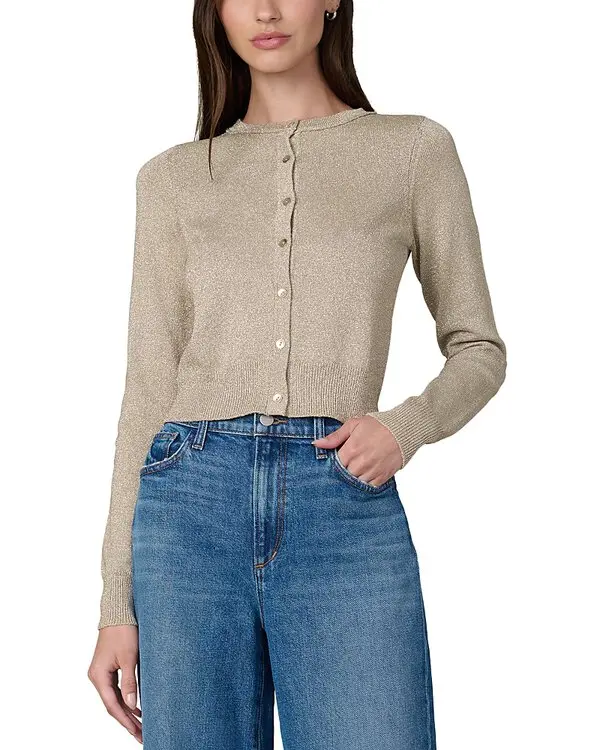 Joe's Jeans The Dani Metallic Cardigan - Gold