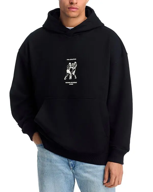 Hugo Boss Printed Oversized Fit Hoodie