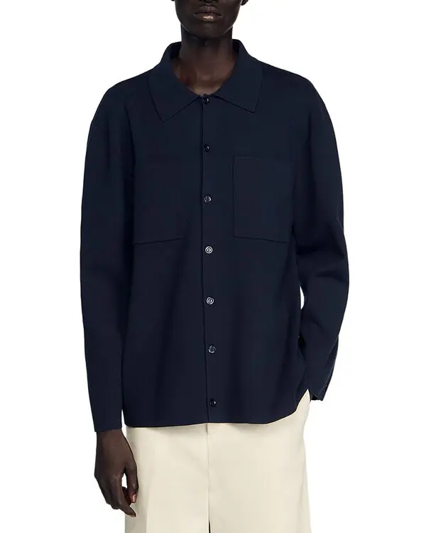 Sandro Knit Jacket