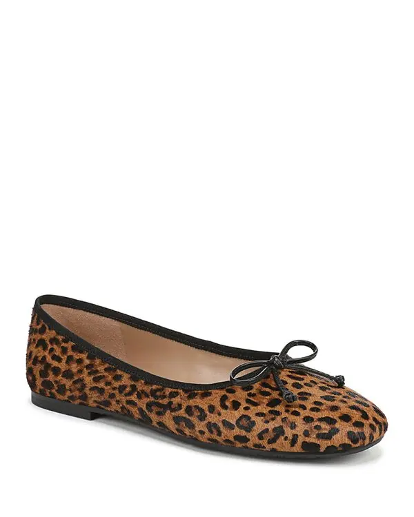 Sam Edelman Alie Animal Print Ballet Flats - Brown Multi