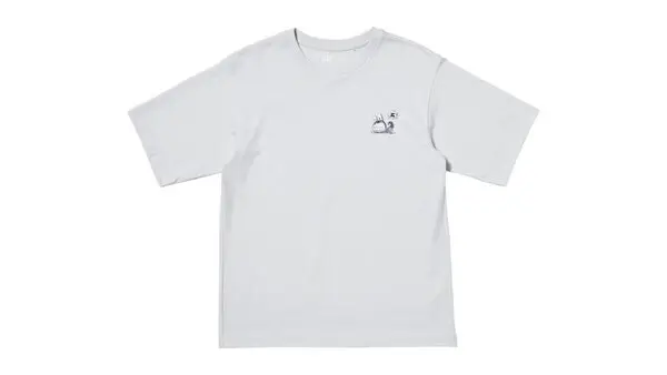 Uniqlo X Pop Mart Graphic T-shirt - Light Grey