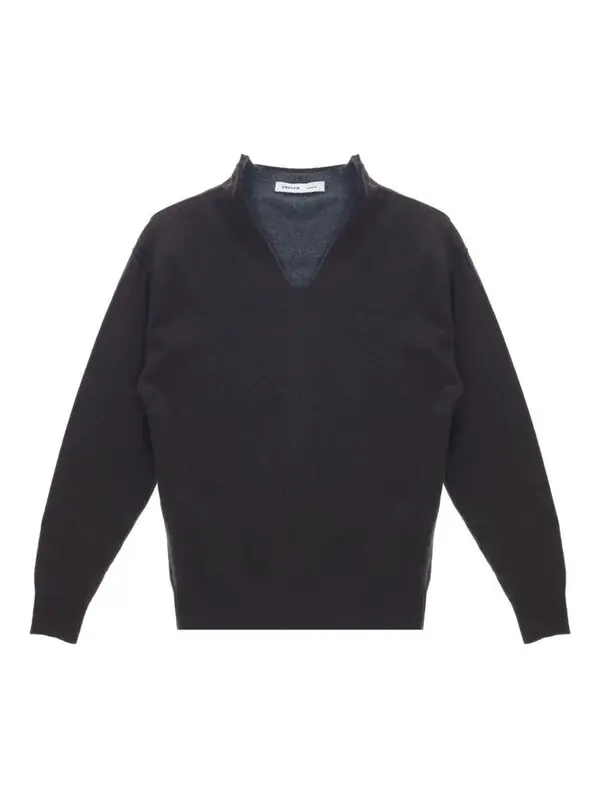 Carven Double Jumper Kn305 - N Oak Melange