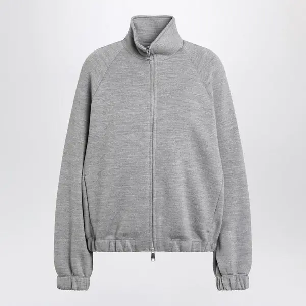 Max Mara Blend Zip-up Sweatshirt - Grey