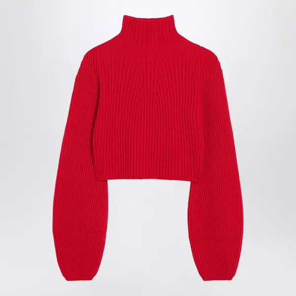 Sportmax Cropped Turtleneck Jumper
