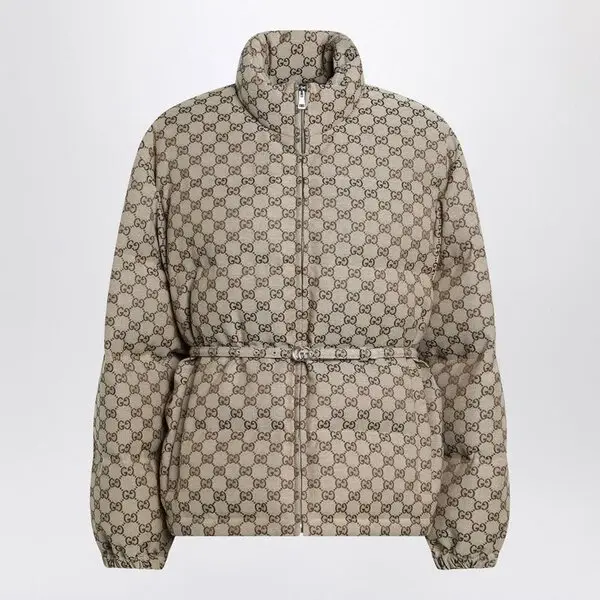 Gucci Gg Fabric Padded Bomber Jacket