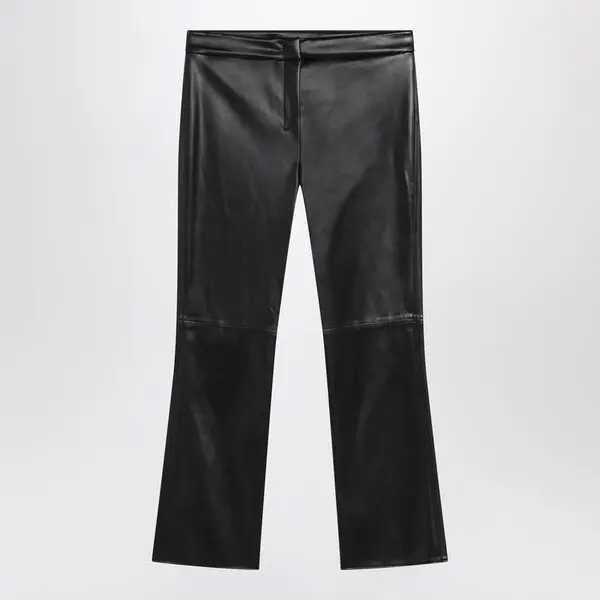 Max Mara Coated Trousers - Black