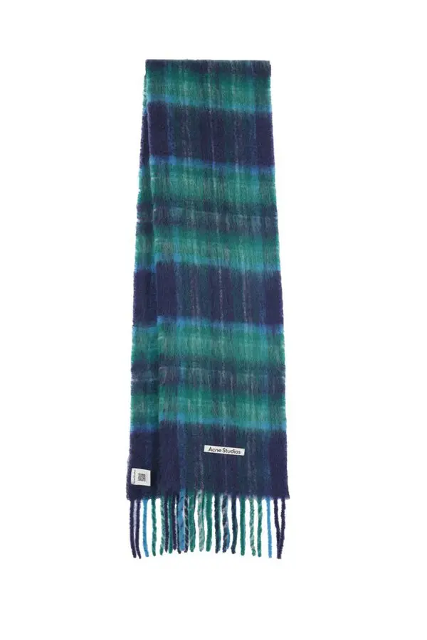 Acne Studios Scarfs - Blue+green