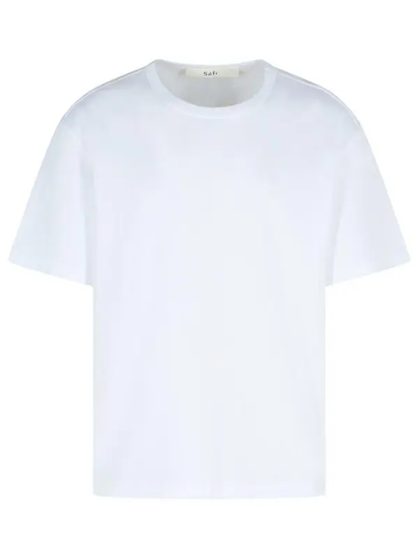 Séfr Mauro' Cotton T-shirt - White