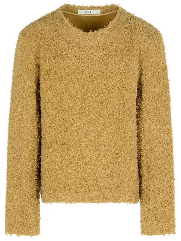 Séfr Dignan Virgin Wool Sweater - Beige