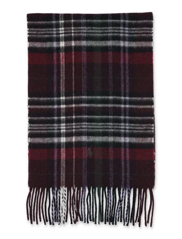 Ralph Lauren Check Wool Scarf - Chekc Multi